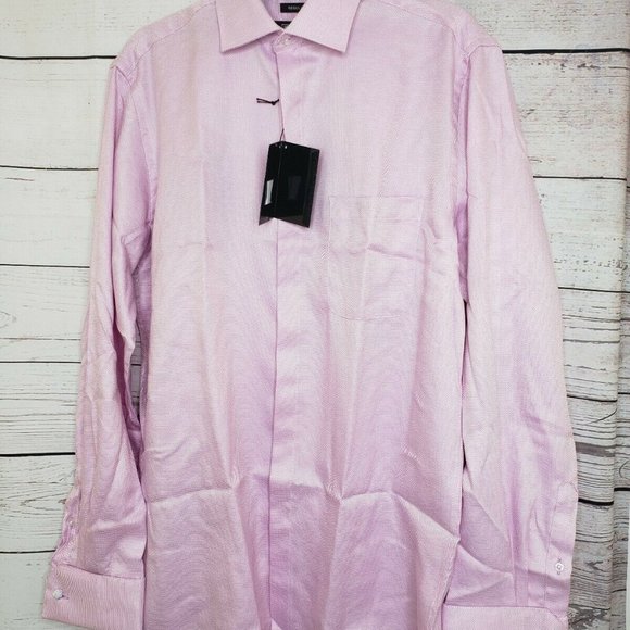 Stacy Adams | Shirts | The New Stacy Adams Textured Light Purple Shirt ...